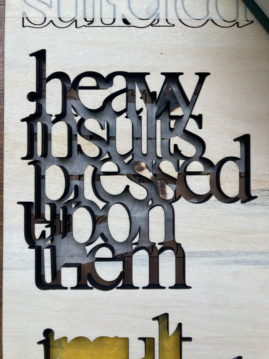 Sustaining a Weight | NERO Editions